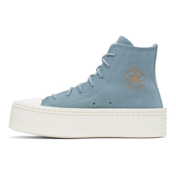 Converse | Shoes | Converse Womens Sky Blue Hightop Platform Sneakers ...
